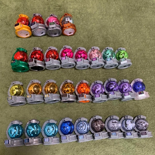 POWER RANGERS UCHU Sentai Kyuranger DX Kyutama 30p Toy BANDAI £66.65 ...