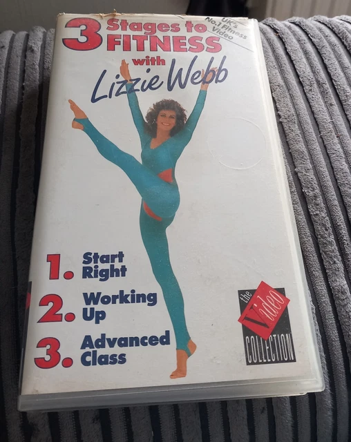 3 STAGES TO Fitness With Lizzie Webb - Exercise - PAL VHS Video Tape £4 ...