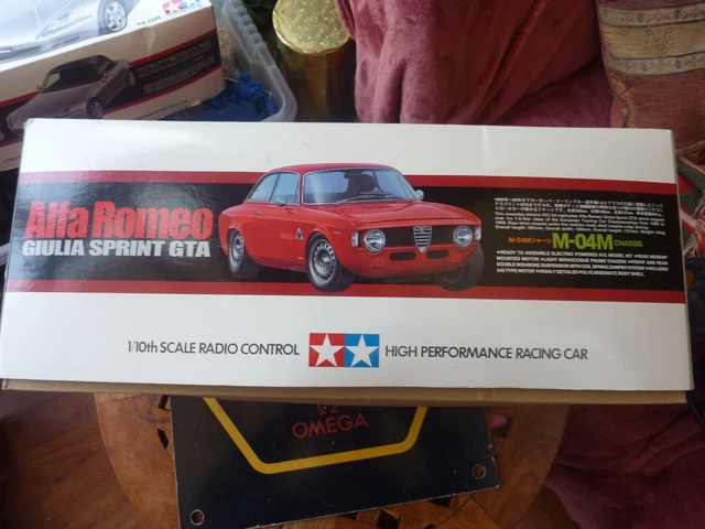 TAMIYA ALFA Romeo Giulia Sprint Gta Rc Kit 1/10th 58307 *New* M04M £161 ...