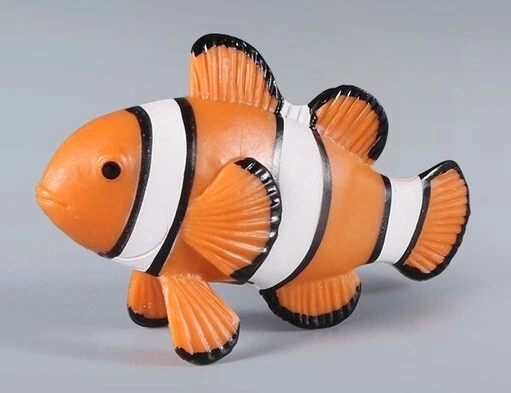 CLOWNFISH OCEAN ANIMAL Toy PVC Action Figure Doll Kids Toys Party Gifts ...