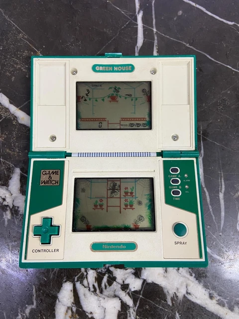 ANCIENNE CONSOLE DE jeux nintendo green house multi screen EUR 80,00 ...