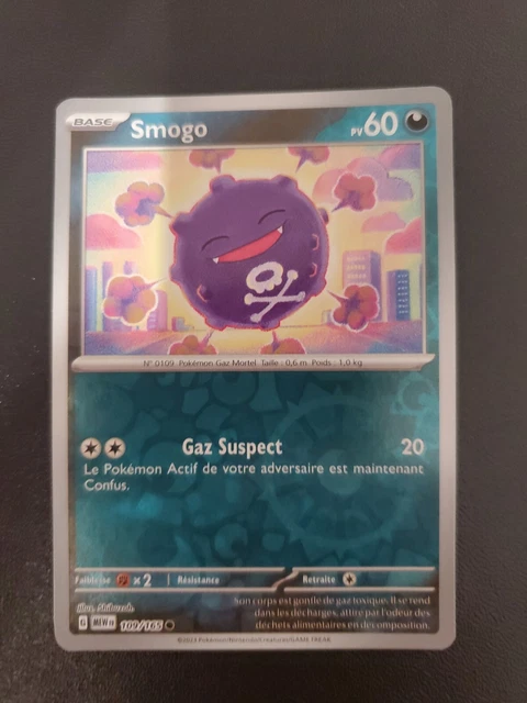 SMOGO REVERSE - Pokémon 109/165 Ev3.5 Ecarlate Et Violet Mew 151 Neuf ...