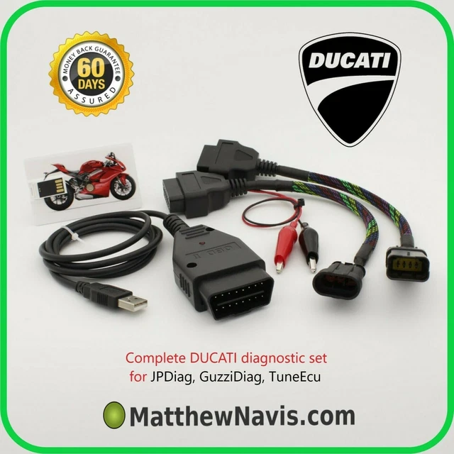 INTERFACCIA DIAGNOSTICA DUCATI, Software Di Reset Servizio Ducati Mv ...