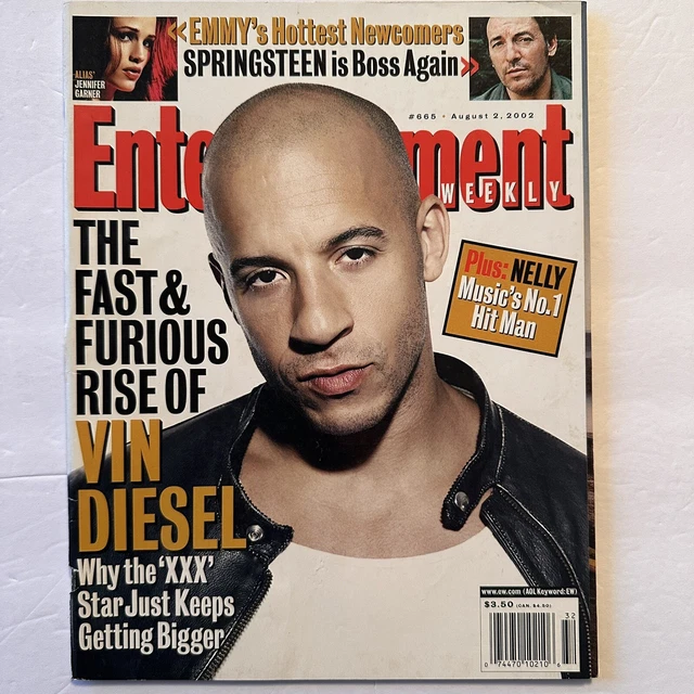 ENTERTAINMENT WEEKLY MAGAZINE 2002 VIN DIESEL Fast Furious Nelly ...
