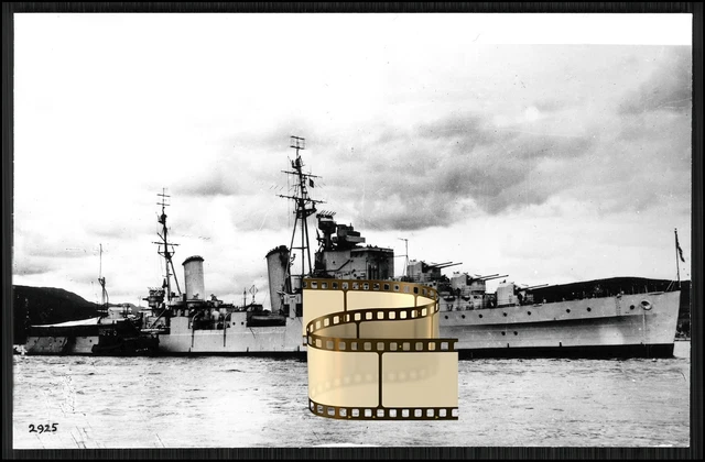 PORTSMOUTH HMS SIRIUS Leichter Kreuzer Dido Klasse Royal Navy ...