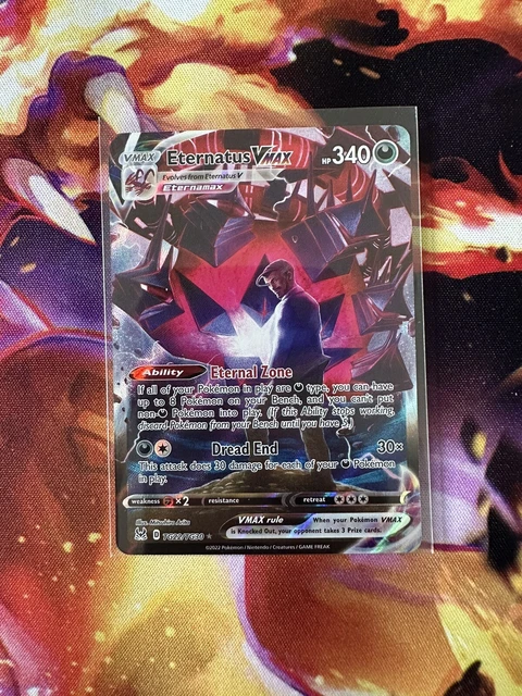 POKÉMON TCG ETERNATUS VMAX Lost Origin Trainer Gallery TG22/TG30 Holo ...