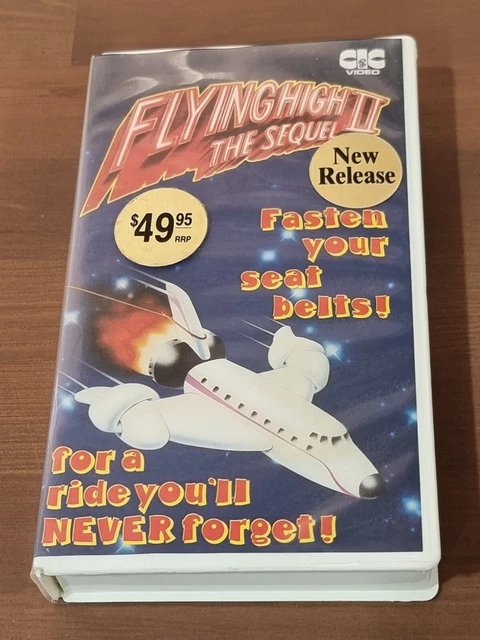 FLYING HIGH II The Sequel VHS Video Tape PAL 1982 $18.47 - PicClick AU