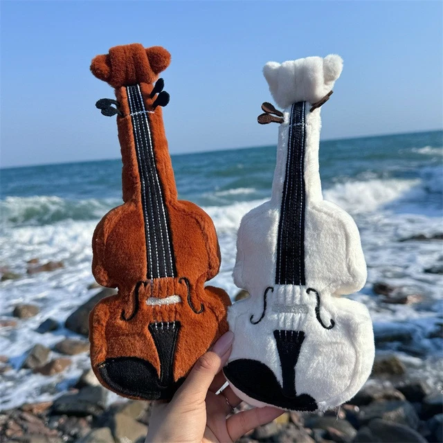 PLUSH VIOLIN MUSIC Art Gift With Musical Instrument Design For Kids And ...