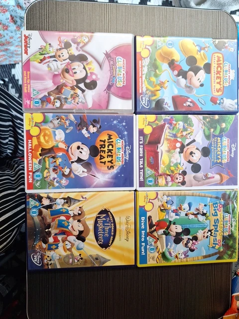 DISNEY MICKEY MOUSE Clubhouse DVD Bundle X 6 £5.92 - PicClick UK