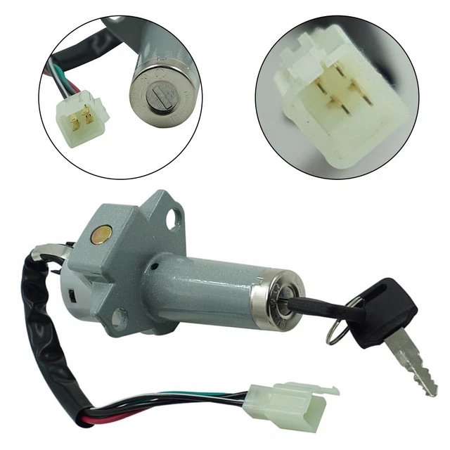 FOR MOTORCYCLE IGNITION Switch Key for Moped Scooter ATV Dirt Quad ...
