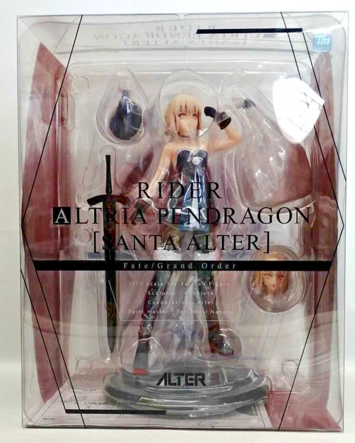 ALTER FATE/GRAND ORDER : figurine PVC Artoria Pendragon Santa version ...
