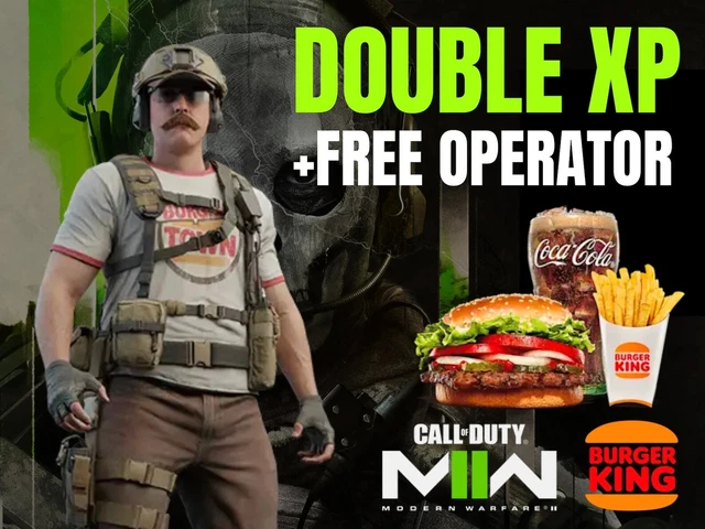 CODE MW2 MODERN Warfare 2 Burger Town Operator & 1h 2XP EUR 20,00 ...
