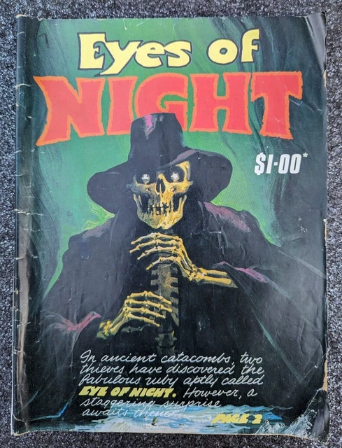 EYES OF NIGHT #nn Australian Horror comic Gredown EUR 16,90 - PicClick FR
