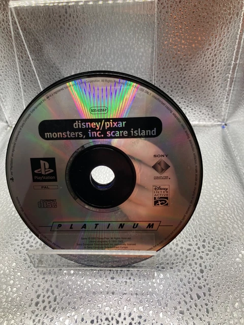 MONSTERS' INC SCARE Island Disney Pixar PS1 Game PAL UK disc only £5.40 ...