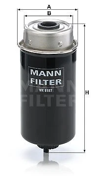 MANN-FILTER KRAFTSTOFFFILTER KRAFTSTOFF Filter Wk8187 für Claas Arion 12-> EUR 58,43 - PicClick DE