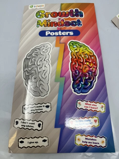 GROWTH MINDSET POSTER, Bulletin Board Décor High School Classroom ...