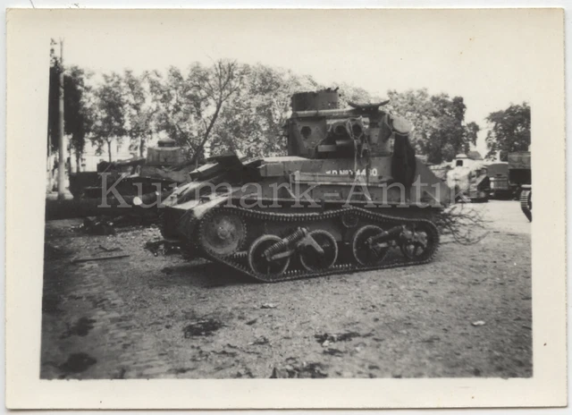 MD110 FOTO WEHRMACHT Technik Beute Panzer England Mark IV combat ...