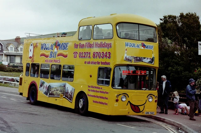BUS NEGATIVE LEYLAND Atlantean Alexander part open top GRS114E ...