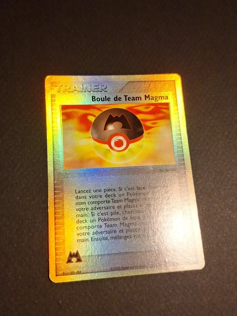 HOLO CARTE POKEMON Boule De Team Magma 80/95 Ex Team Aqua Vs Team Magma EUR 22,90 - PicClick FR