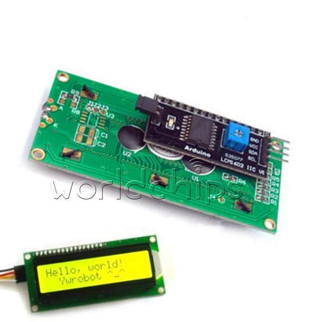 I2C SERIAL INTERFACE Module for LCD Display 1602 IIC SPI TWI For ...