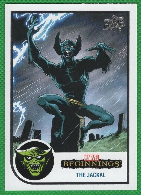 THE JACKAL - 2022 Upper Deck Marvel Beginnings Base #53 - Carte à ...