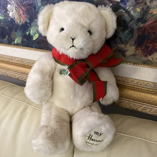 HARRODS ‘MY HARRODS Teddy’ Plush Toy 12” Knightsbridge London badge ...