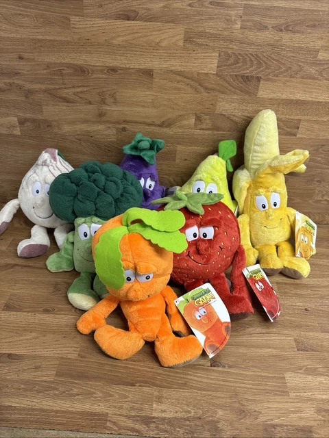 GOODNESS GANG SUPERFOODZ CO-OP Bundle X7 Soft toys ALL NEW WITH TAGS £ ...