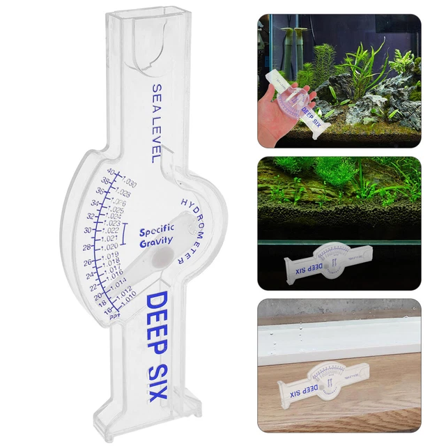 HYDROMETER SEAWATER SEAWATER Densimeter Salinimeter Tester £8.99 ...