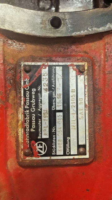 IHC 644 744 844 Allrad Vorderachse ZF APL 1551 Gehäuse EUR 506,00 - PicClick DE