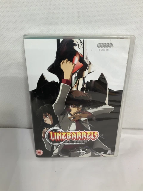 LINEBARRELS OF IRON Complete Collection Japan Anime 5 DVD Disk Set ...