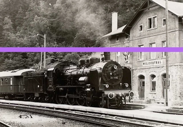 WILISCHTHAL ZSCHOPAU DDR - Dampflok Zug Eisenbahn Bahn Reichsbahn - Foto EUR 2,99 - PicClick DE