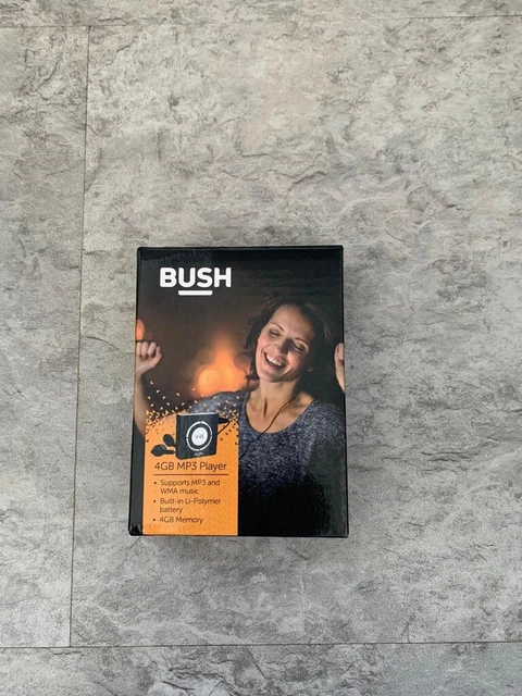 BUSH MP3 PLAYER 4GB Bush KW-MP014G Music Player £8.99 - PicClick UK