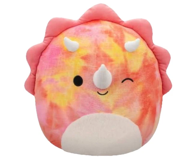 SQUISHMALLOW TRINITY TRICERATOPS 16 Inch New Tag £26.68 - PicClick UK
