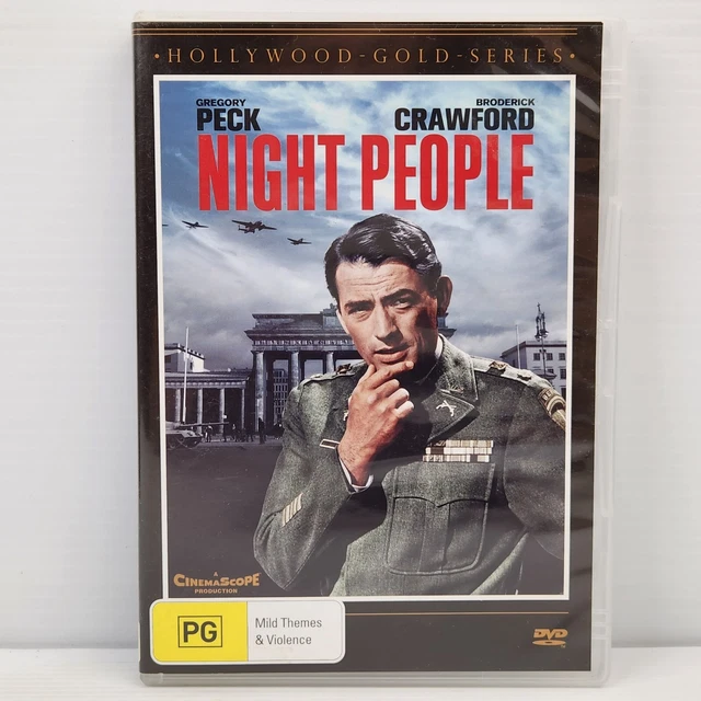 NIGHT PEOPLE DVD Movie 1954 Gregory Peck Broderick Crawford Thriller ...