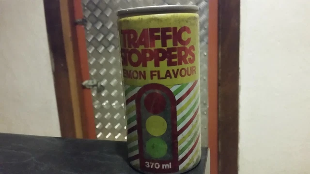 VINTAGE TRAFFIC STOPPERS lemon soft drink can $30.00 - PicClick AU