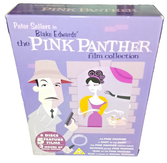 THE PINK PANTHER Film Collection DVD Box Set 2006 Peter Sellers Cert ...