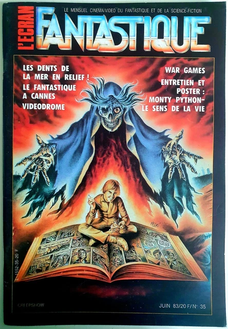 L'ÉCRAN FANTASTIQUE N°35 (06/1983) *Horreur-Sf-Fantastique* War Games ...