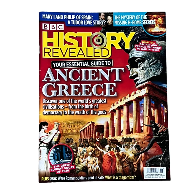 BBC HISTORY REVEALED Magazine Essential Guide to Ancient Greece ...