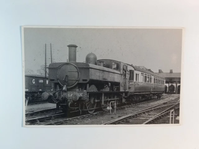 GREAT WESTERN GWR No 5417 Locomotive Railway Photograph £1.00 - PicClick UK