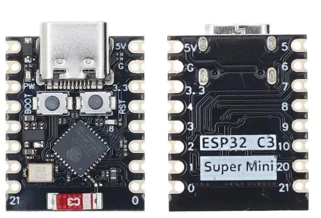 ESP32-C3 SUPER MINI WIFI Development Board | 4MB Flash | USB-C |Tasmota ...