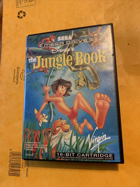 DISNEYS THE JUNGLE Book - Complete Retro Mega Drive German Pal Vers ...