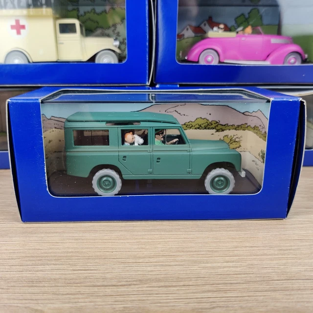 TINTIN LE LAND Rover Du General Tapioca Land Rover 109 Sw 70'S 1:43 #43 ...
