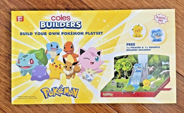 COLES POKEMON BUILDERS AUS Collection & Collectors Case '24 posted w ...