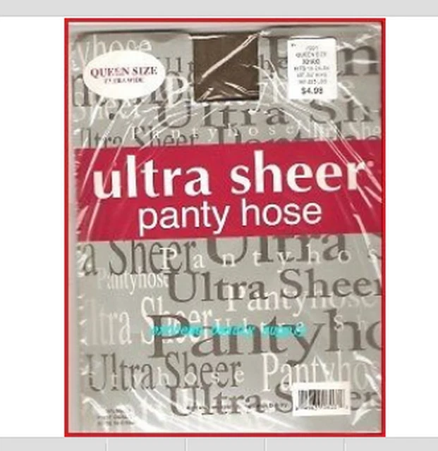 ULTRA SHEER PANTY hose pantyhose stocking One size light BLUE fit 100 ...