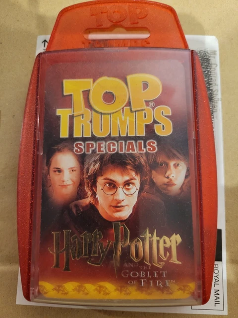 HARRY POTTER TOP Trumps Goblet of Fire Specials Card Game £1.16 ...