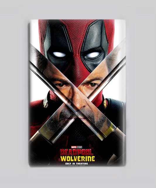 DEADPOOL & WOLVERINE (2024) / RYAN - 2" x 3" MOVIE POSTER MAGNET ...