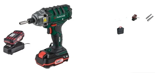 PARKSIDE® BOULONNEUSE/VISSEUSE À choc sans fil PDSSA 20-Li B2 20V EUR ...