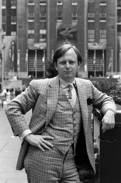 PORTRAIT OF AMERICAN Author And Journalist Tom Wolfe New York 2 Old ...