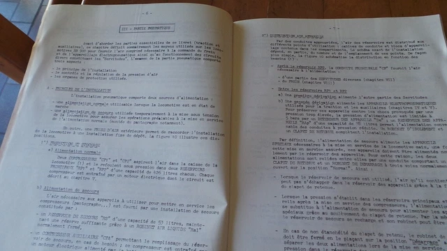 RARE SNCF - Livret Technique Locomotive Bb 900 - Planches & Textes ...