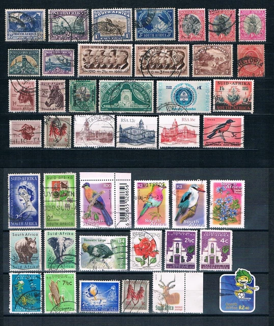 RSA REPUBLIK SÜD-AFRIKA Suid-Afrika 55 eher ältere gestempelte Marken EUR 1,00 - PicClick DE